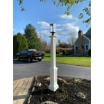 Free Shipping! Mayne Signature Lamp Post - Decorative Post Only ...
