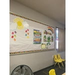 Schoolgirl Style Hello Sunshine Giant Rainbow Bulletin Board Set (47 ...
