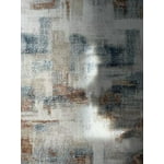Mainstays Neutral Abstract Washable Indoor Area Rug, Abstract Neutral ...