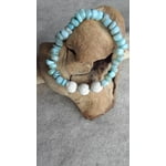 Aqua Shell Chip Beads - 5mm by Bead Landing - Walmart.com