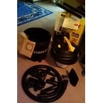 Stanley 10 Gallon, 6.0 Peak Horsepower Wet/Dry Poly Vacuum - Walmart ...