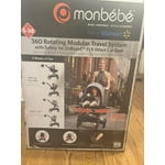Monbebe Car Seat Stroller Combo, 360 Rotating Modular Travel System ...
