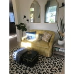 nuLOOM Annette Modern Leopard Print Area Rug, 6' 7" x 9', Baby Pink ...