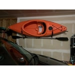 Elevate Outdoor K-WR Wall-Mounted Kayak Storage Rack with Paddle Hanger ...