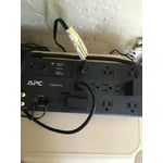 APC Power Supply 11-Outlet Surge Protector with Telephone, DSL, Coaxial ...