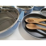 The Pioneer Woman Frontier Speckle 12-Piece Aluminum Cookware Set ...