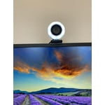 onn. Webcam with Ring Light w/3 LED Levels, Autofocus, Built-in ...