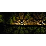 Mainstays Solar Powered Black Square Design LED Path Light, 5 Lumens (6 ...