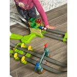 Hot Wheels Mario Kart Race Track Set with 1:64 Scale Die-Cast Kart ...