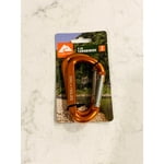 Ozark Trail Aluminum D-Shaped Carabiners 8cm Spring-Loaded Support 150 ...