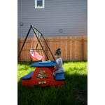 Disney Minnie Mouse Picnic Table with Block Baseplate & Cupholders ...