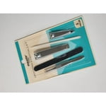 Equate Nail Grooming Essentials Kit with Tweezers, Nail File, Toenail ...