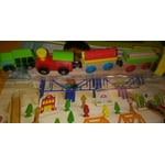 Spark Create Imagine Wooden Train Play Set, 75 Pieces [Walmart ...