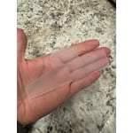 sunsanly Acrylic Template Ruler DIY Wallet Handcraft Ruler Clear Easy ...