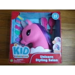 Kid Connection Unicorn Styling Head Toy Play Set, Blue Eyes, Multi ...
