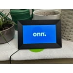 ONN 7” Electronic Wi-Fi Rotating Display Picture Frame | Send Photos ...