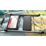 Hyper Tough Foldable Two-Step Steel Step Stool Gray Black Large ...