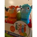 Battat Barnyard Bowling Set with 6 Farm Animal Pins 2 Balls, Toddler ...