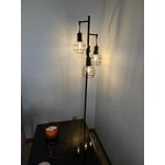 EDISHINE Adjustable Pole Dimmable Industrial Floor Lamp, 65 inch, 3 LED ...