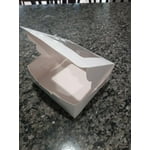 50-Pack 6x6 White Bakery Boxes with Window for Cupcakes, Cakes, Cookies ...