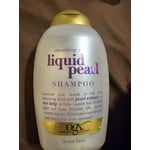 OGX Smoothing + Liquid Pearl Shampoo, Shine Enhancing, Safe for Colored ...