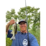 B'n'M 13ft Black Widow Ready Rig, Telescopic Panfish Pole with Hook ...