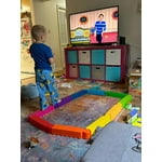 Free Shipping! Battat Rainbow Ridge Balance Beams Set with 10 Plastic ...