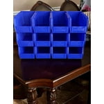 "Akro-Mils Utility Box, Stackable Storage Bins, AkroBins 30240, 15""x8 ...