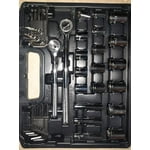 Hyper Tough 107 Piece 1/4, 3/8, and 1/2 inch Socket Set UJ5398TA ...