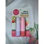 eos Lip Balm, 100% Natural, Raspberry Kiwi Splash and Passionfruit ...