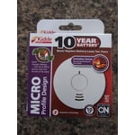 Kidde Micro 4", 10-Year Sealed Battery Ionization Smoke Alarm, Model ...
