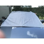 Weather Force 360 Anti-Snow/UV Shield, Heavy-Duty Windshield/Frost ...