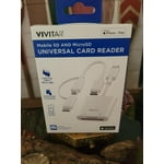 Vivitar Mobile Micro SD Compact Flash Card Reader with USB Adapter for ...