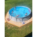 "Bestway Power Steel 14' x 42"" Frame Swimming Pool Set with Pump ...