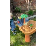Step2 Dino Dig Sandbox and Water Table with 7-Piece Dinosaur Playset ...
