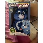 Care Bears 14" Grumpy Bear Plushie - New Denim Design, Eco-Friendly ...
