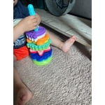 Hopscotch Lane Spinning Stacker Toy for Toddlers, Ages 12+ Months ...
