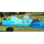 "Intex 96""x78""x28"" Inflatable Jungle Adventure Kiddie Pool with ...