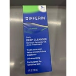 Differin Daily Deep Cleanser Face and Body Wash with 5% Benzoyl ...