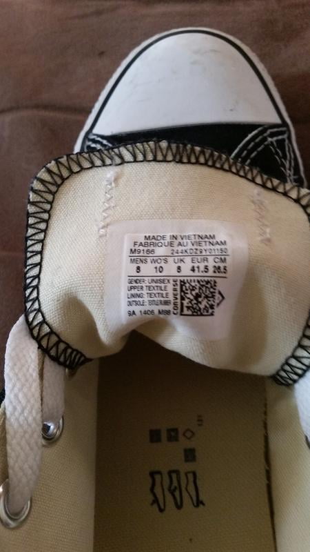 Help! Are These Fakes? There's A QR Code On The Tongue That Leads To A ...