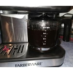 Farberware Dual Brew, 10-Cup Coffee + Espresso, Touchscreen, Black ...