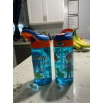 Zak Designs Sonic 17.5oz Kids Water Bottle, Durable, Leak-Proof, Travel ...