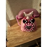 Disney Junior Minnie Mouse Ring Me Rotary Phone with Lights and Sounds ...