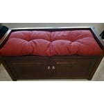 Klear Vu Gripper Omega Tufted Universal 35-inch Bench Cushion - Walmart.com