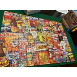 White Mountain Puzzles Candy Wrappers - 1000 Piece Jigsaw Puzzle ...