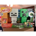 Nerf Minecraft Creeper & Skeleton Mob 2-Blaster pack, 8 N1 Darts ...