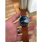 Fossil Men's Commuter Chronograph Leather Watch (Style: FS5404 ...