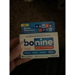 Bonine Max Strength Motion Sickness & Nausea Relief, Chewable Tablets ...