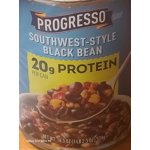 Progresso Black Bean Protein Soup Vegetarian 18.5 oz with 20g Protein ...