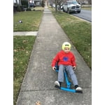 EzyRoller Kids Age Range Easy Scooter - Classic Pink Ride On Toy ...